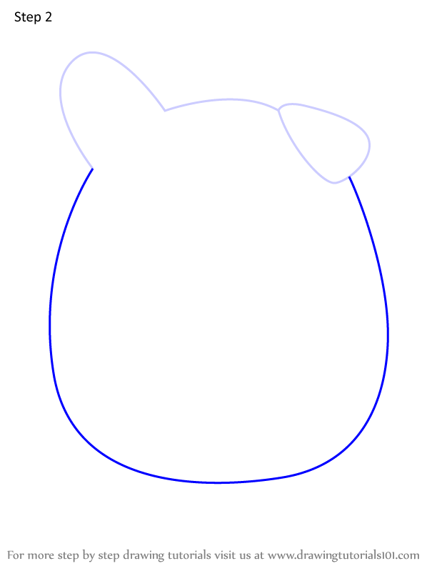 How to Draw Cooper the Schnauzer from Squishmallows (Squishmallows ...