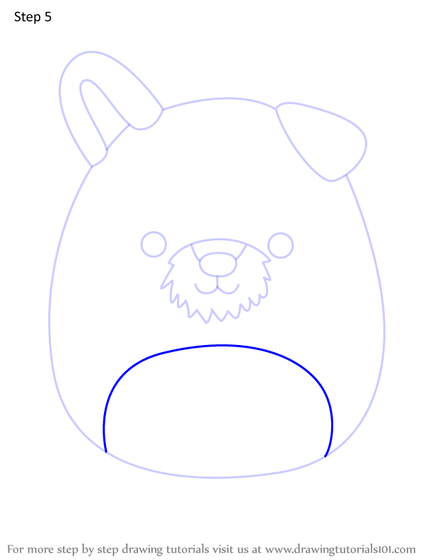 How to Draw Cooper the Schnauzer from Squishmallows (Squishmallows ...
