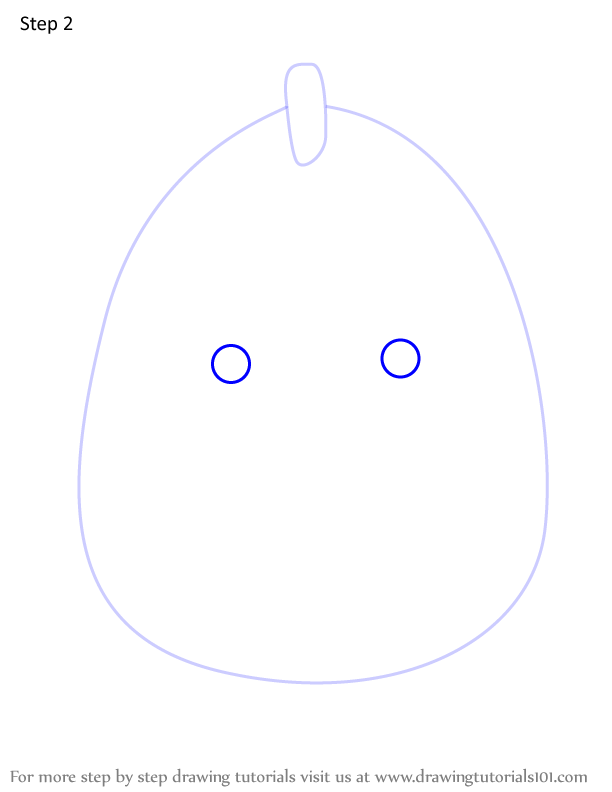 How to Draw Danny the Dinosaur from Squishmallows (Squishmallows) Step ...