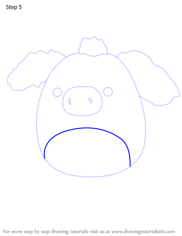 How to Draw Deacon the Donkey from Squishmallows (Squishmallows) Step ...