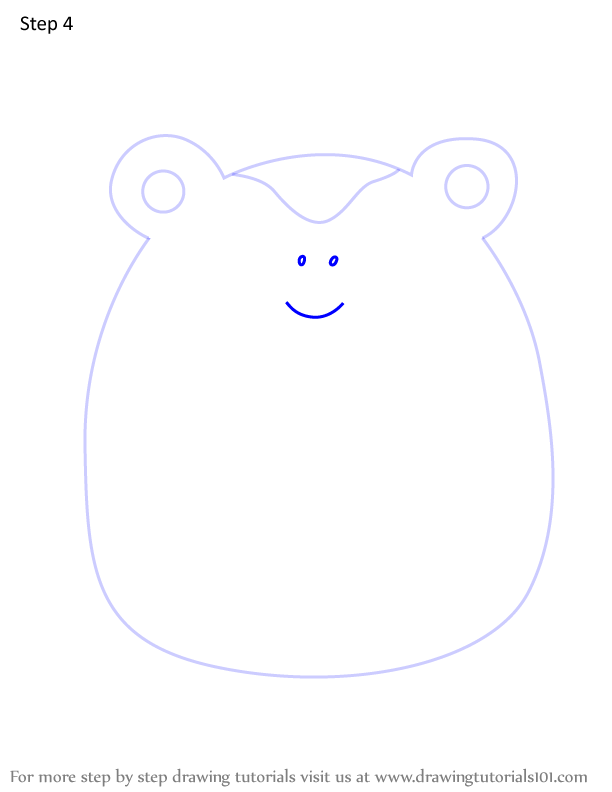 How to Draw Dear the Dart Frog from Squishmallows (Squishmallows) Step ...