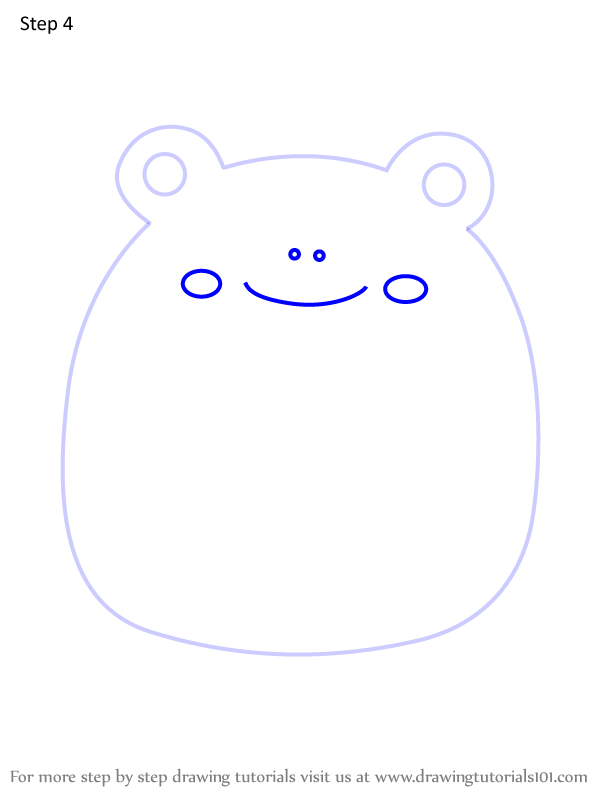 How to Draw DeWitt the Frog from Squishmallows (Squishmallows) Step by ...