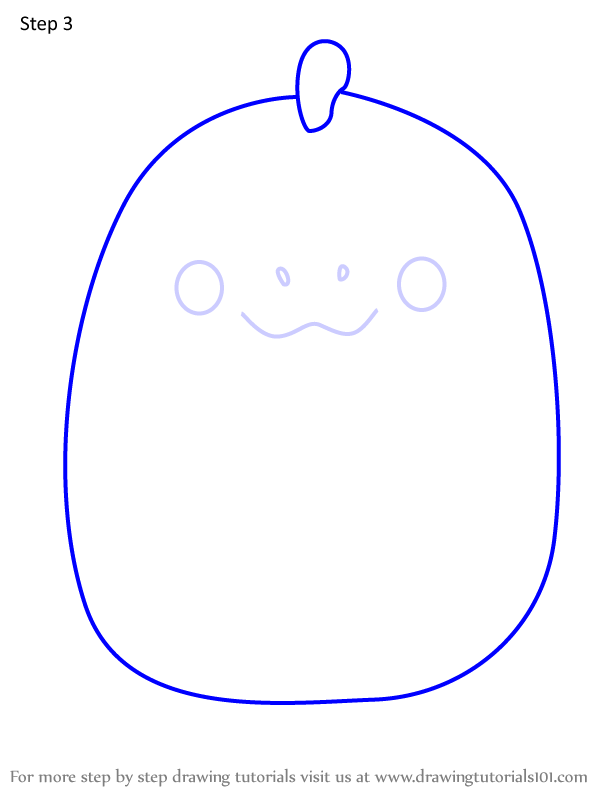 How to Draw Donyar the Eel from Squishmallows (Squishmallows) Step by ...