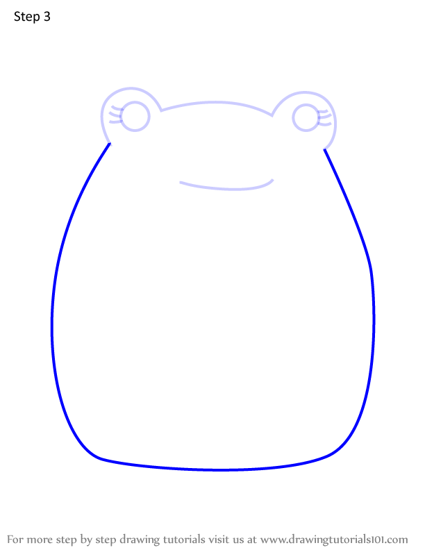 How to Draw Fanina the Frog from Squishmallows (Squishmallows) Step by ...