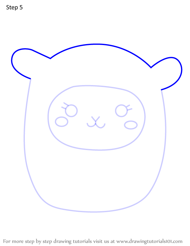 How to Draw Jacob the Lamb from Squishmallows (Squishmallows) Step by Step | DrawingTutorials101.com