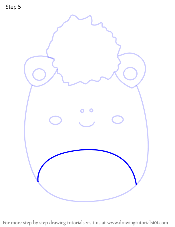 How to Draw Jezray the Frog from Squishmallows (Squishmallows) Step by ...