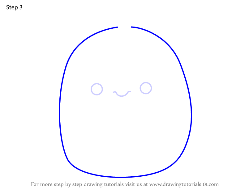 How to Draw Khalil the Koi Fish from Squishmallows (Squishmallows) Step ...