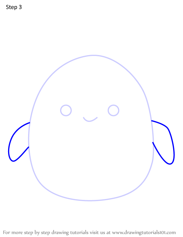 How to Draw Lars the Turtle from Squishmallows (Squishmallows) Step by ...