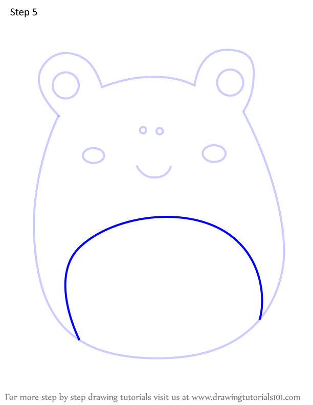 How to Draw Leigh the Toad from Squishmallows (Squishmallows) Step by Step | DrawingTutorials101.com