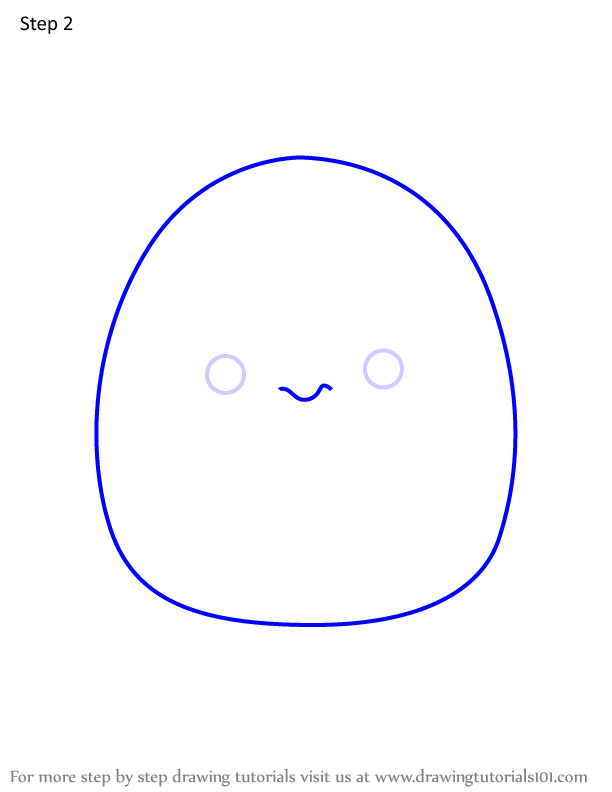 How to Draw Leland the Fish from Squishmallows (Squishmallows) Step by ...