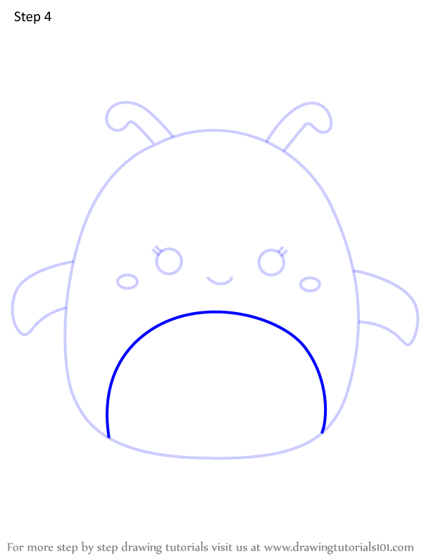 How to Draw Marla the Ladybug from Squishmallows (Squishmallows) Step ...