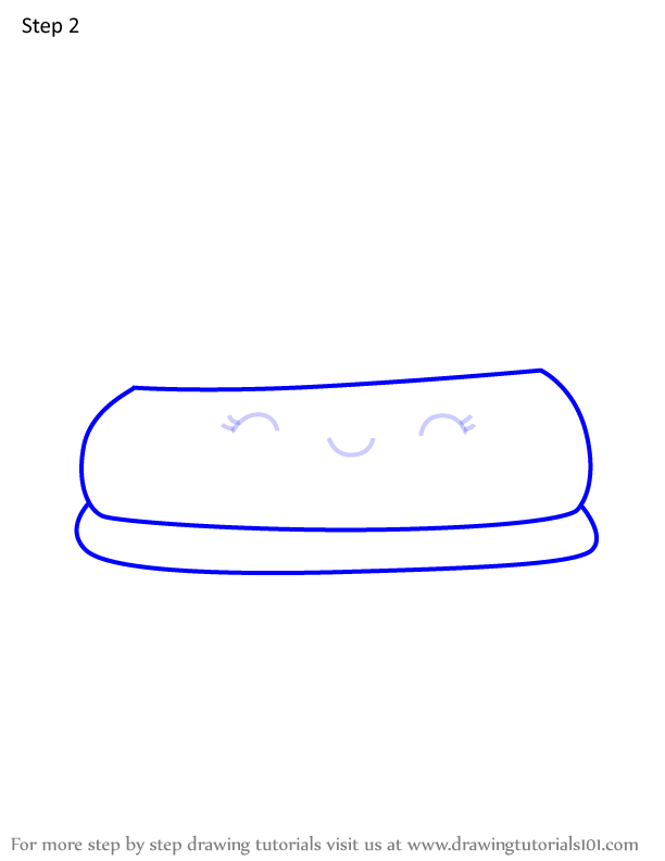 How to Draw Myla the Cupcake from Squishmallows (Squishmallows) Step by ...