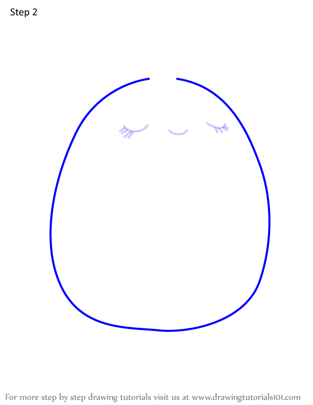 How to Draw Nabila the Narwhal from Squishmallows (Squishmallows) Step ...