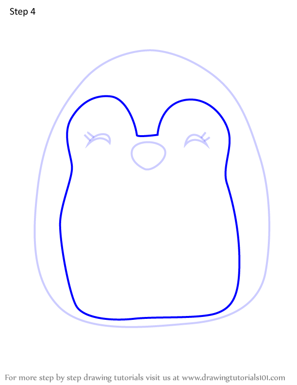 How to Draw Piper the Penguin from Squishmallows (Squishmallows) Step ...