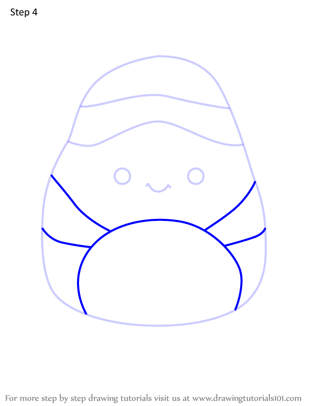 How to Draw Ricky the Clownfish from Squishmallows (Squishmallows) Step by Step ...