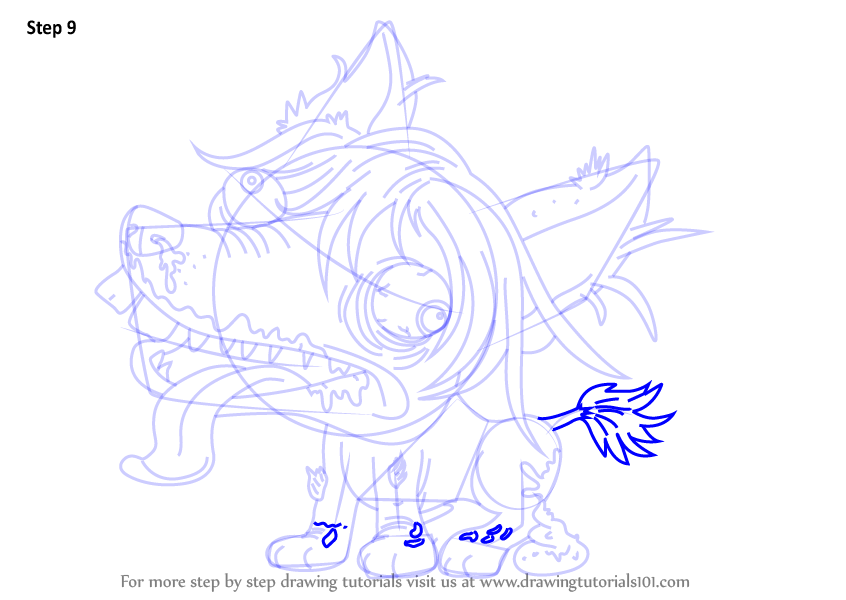 How to Draw Chinese Crusted from The Ugglys Pet Shop (The Ugglys Pet ...