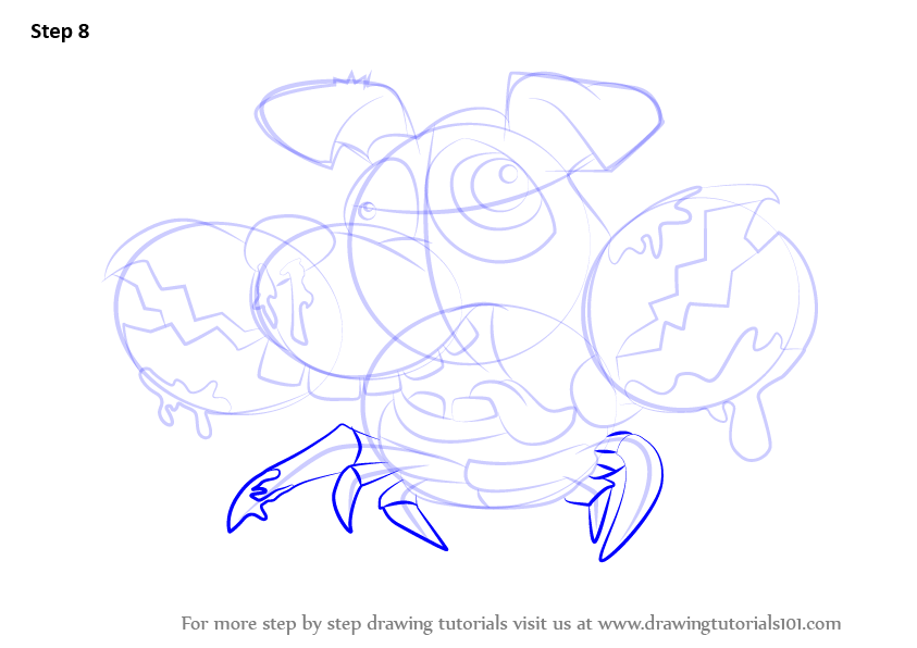 How to Draw Crabrador from The Ugglys Pet Shop (The Ugglys Pet Shop ...