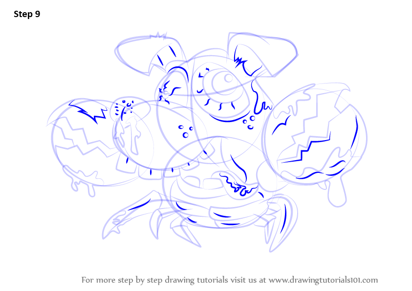 How to Draw Crabrador from The Ugglys Pet Shop (The Ugglys Pet Shop ...