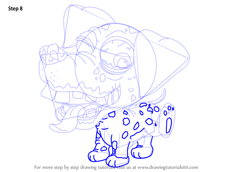 How to Draw Dirty Dalmatian from The Ugglys Pet Shop (The Ugglys Pet ...
