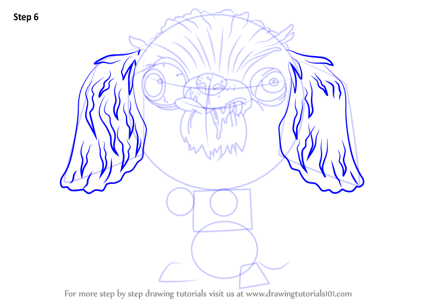 How to Draw Dork-shire Terrier from The Ugglys Pet Shop (The Ugglys Pet ...