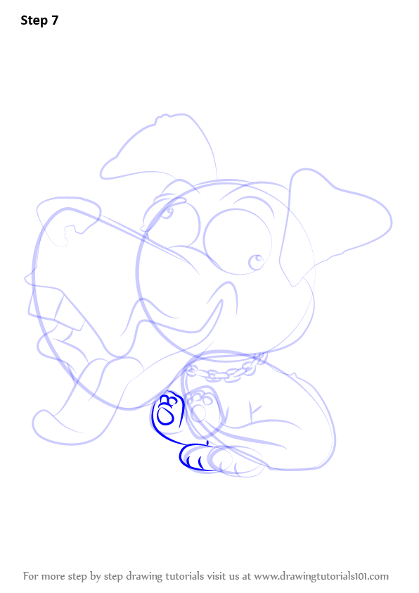 How to Draw Not So Great Dane from The Ugglys Pet Shop (The Ugglys Pet ...