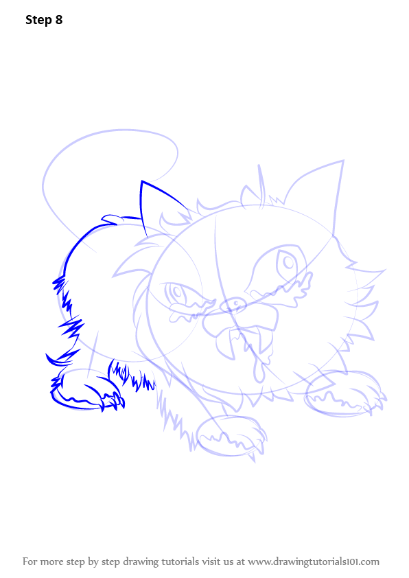 How to Draw Putrid Persian from The Ugglys Pet Shop (The Ugglys Pet ...