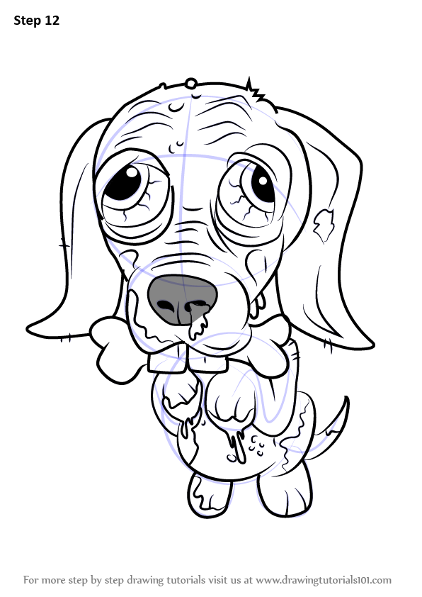 How to Draw Scare-dale Terrier from The Ugglys Pet Shop (The Ugglys Pet ...