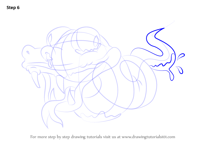 Step by Step How to Draw Twisted Python from The Ugglys Pet Shop ...