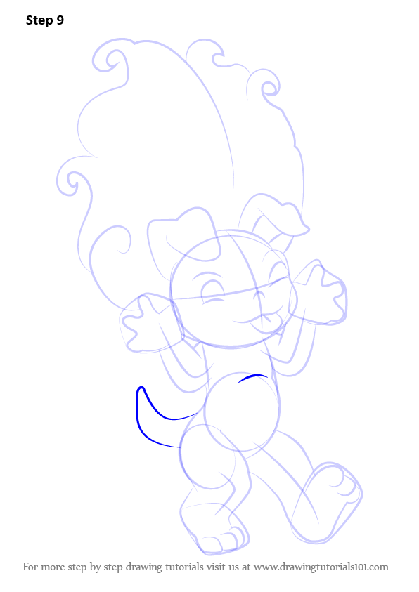 How to Draw Ditty Dot from The Zelfs (The Zelfs) Step by Step ...