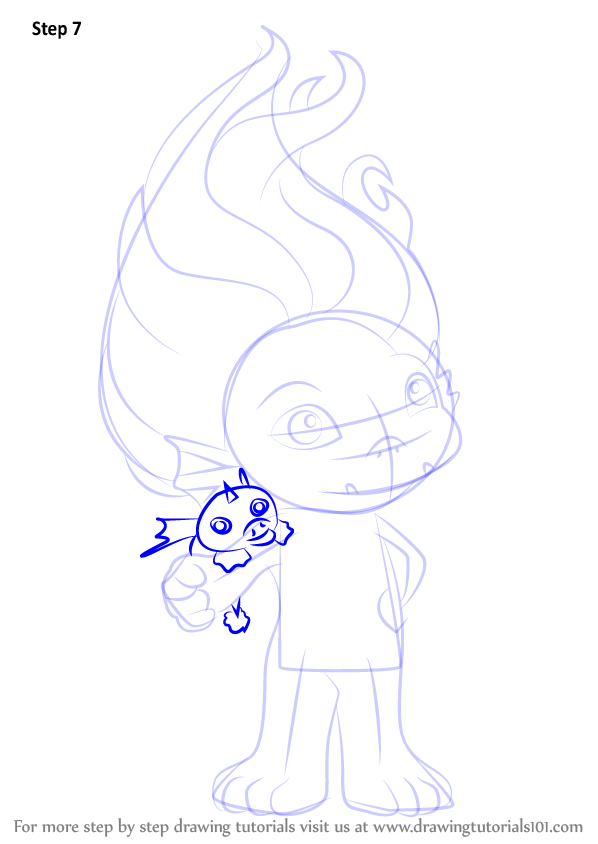 How to Draw Flamy from The Zelfs (The Zelfs) Step by Step ...