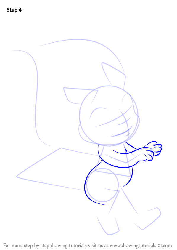 How to Draw Flare from The Zelfs (The Zelfs) Step by Step ...