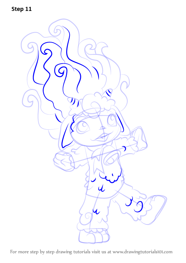 How to Draw Lilly-goat from The Zelfs (The Zelfs) Step by Step ...