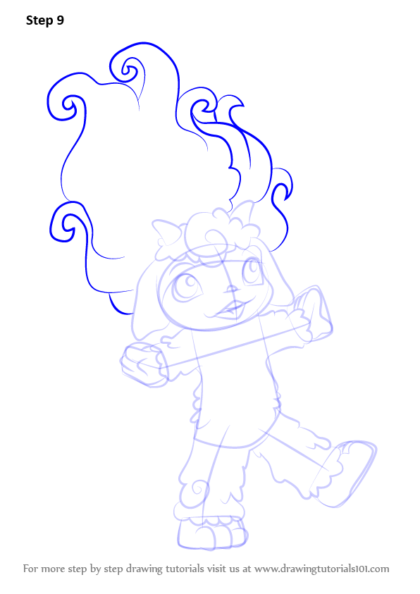 How to Draw Lilly-goat from The Zelfs (The Zelfs) Step by Step ...