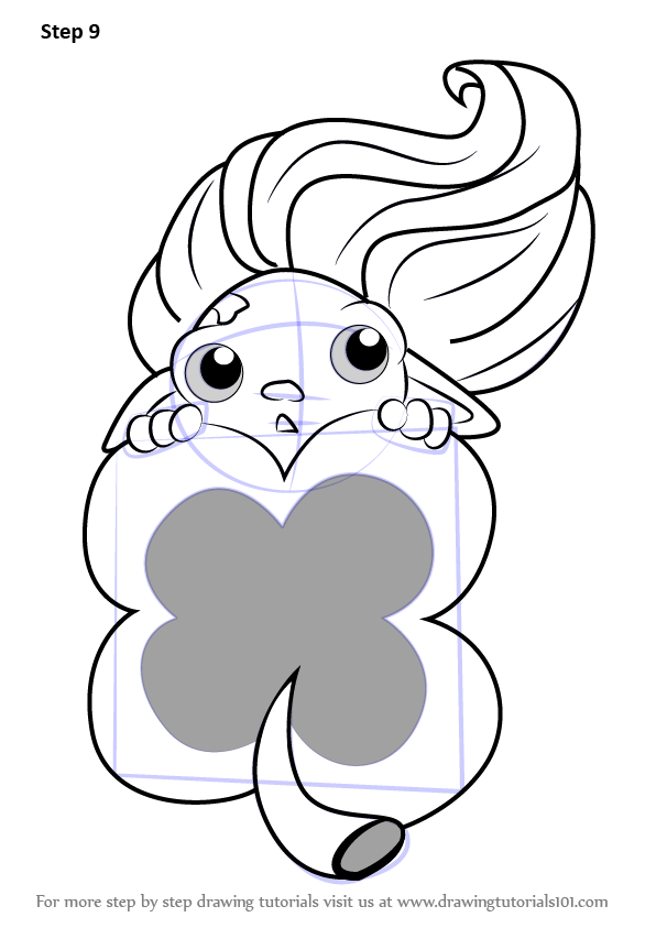How to Draw Miss Clover from The Zelfs (The Zelfs) Step by Step ...