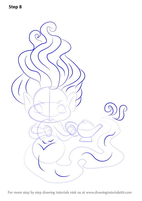 How to Draw Teeny Genie from The Zelfs (The Zelfs) Step by Step ...