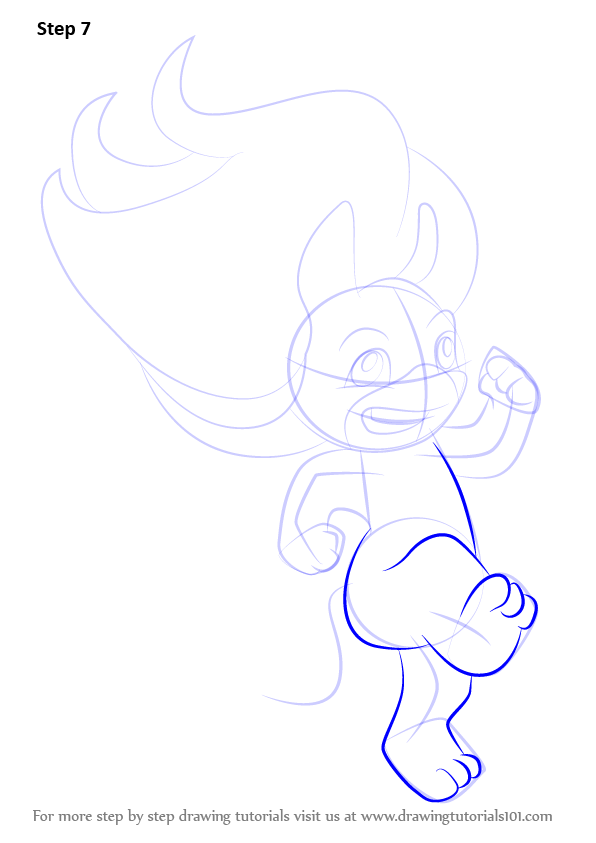 How to Draw Zebbie from The Zelfs (The Zelfs) Step by Step ...