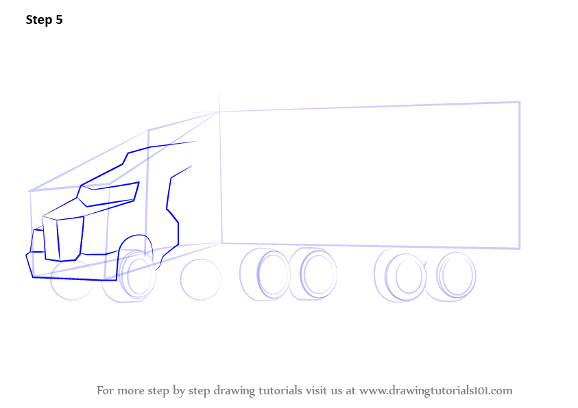 How to Draw Optimus Prime Disguised from Transformers (Transformers ...
