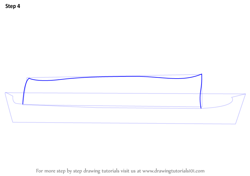 How to Draw a Boat House (Boats and Ships) Step by Step ...
