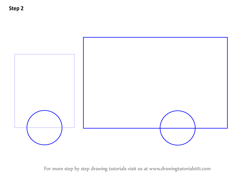 How to Draw a Truck for Kids (Trucks) Step by Step ...
