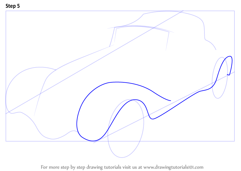 How to Draw Vintage BMW Roadster (Vintage) Step by Step ...