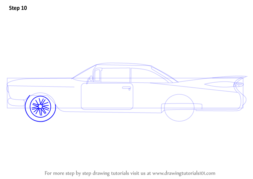 How to Draw a Vintage Cadillac (Vintage) Step by Step ...