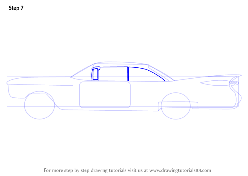 How to Draw a Vintage Cadillac (Vintage) Step by Step ...
