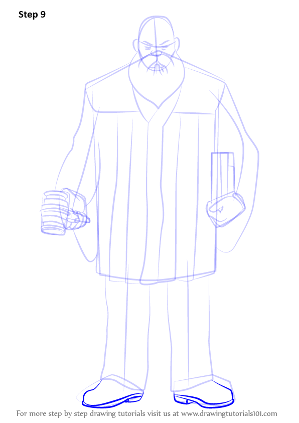 How to Draw The Judge from Ace Attorney (Ace Attorney) Step by Step ...