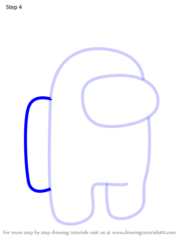 How to Draw Black Fedora Hat from Among Us (Among Us) Step by Step ...