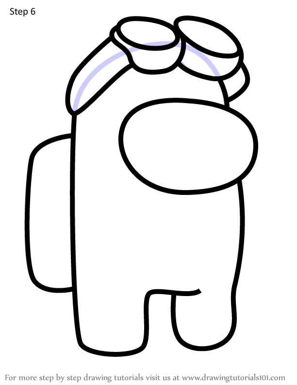 How to Draw Goggles from Among Us (Among Us) Step by Step ...