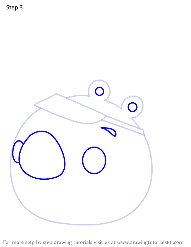 How to Draw Apple Vendor Pig from Angry Birds Pigs (Angry Birds Pigs ...