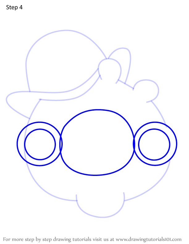 How to Draw Hektor Porko from Angry Birds Pigs (Angry Birds Pigs) Step ...