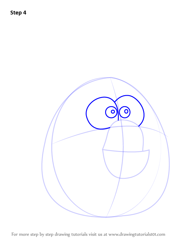 How to Draw Matilda from Angry Birds (Angry Birds) Step by Step ...