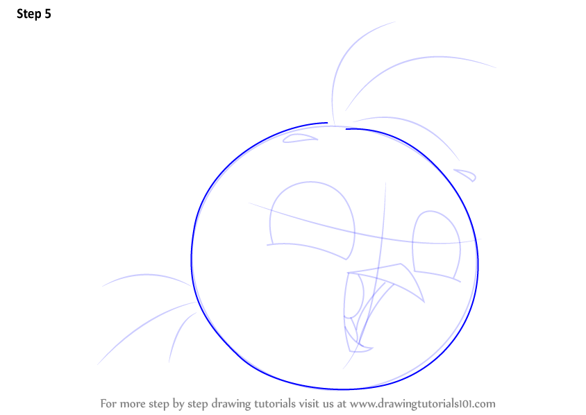 How to Draw Stella from Angry Birds (Angry Birds) Step by Step ...