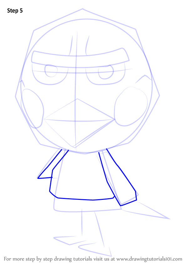 How to Draw Admiral from Animal Crossing (Animal Crossing) Step by Step ...